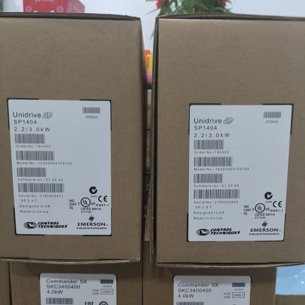 Quality Emerson Control Techniques SP1404 Unidrive AC Servo Drive 2.2/3.0 kW Order No. for sale