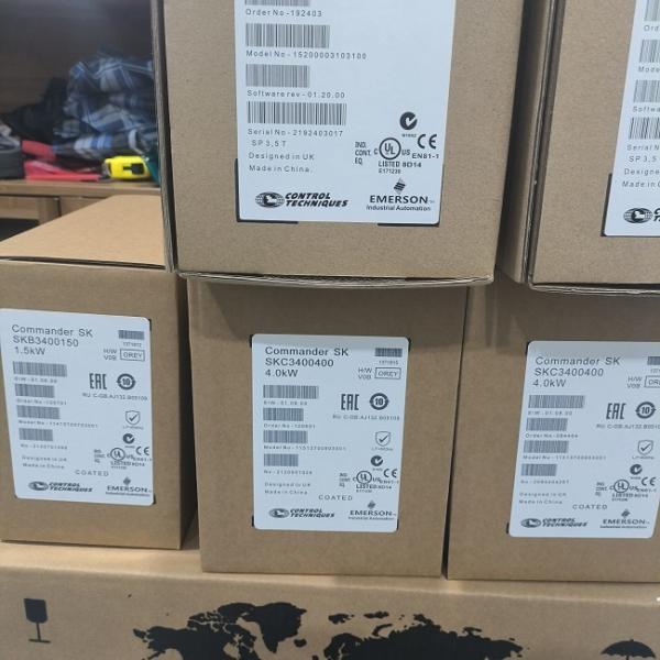 Quality Emerson Control Techniques Skc3400400 AC Drive Commander SK 3ph 4.0kw for sale