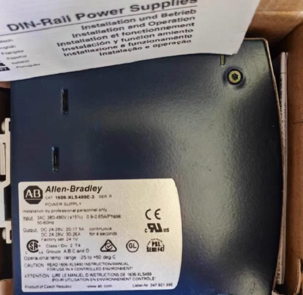 Quality Rockwell Allen Bradley 1606-XLS480E-3 Switch Mode Power Supply XLS 480W 24V 20A for sale
