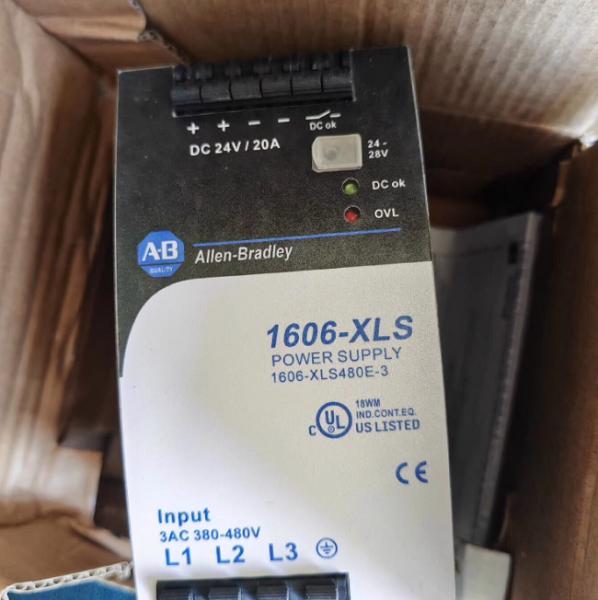 Quality Rockwell Allen Bradley 1606-XLS480E-3 Switch Mode Power Supply XLS 480W 24V 20A for sale