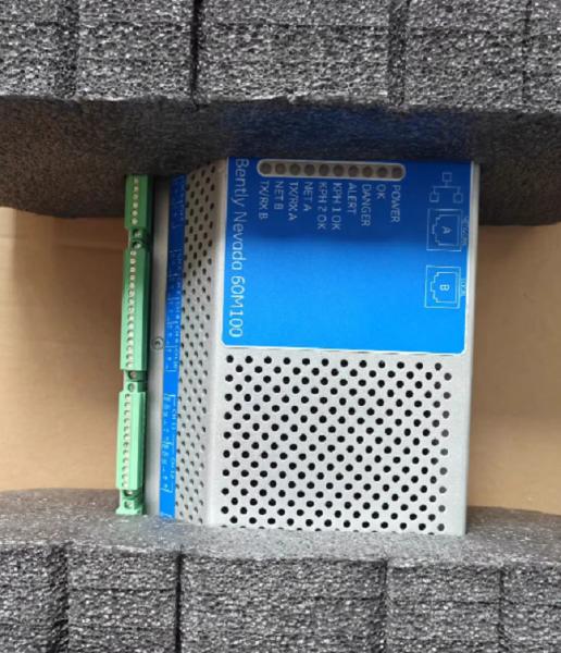 Quality Bently Nevada Spare Parts 60M100-00 DIN Rail Mounted Condition Monitoring Module for sale