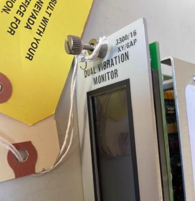 China Bently Nevada 3300/16-13-01-03-00-00-00 XY/GAP Monitoreo de vibración de doble canal 0-200μM Pp en venta