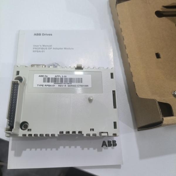 Quality ABB RPBA-01 3ABD64606859 Profibus Adapter ACS800 PROFIBUS-DP V0/V1 IP20 for sale