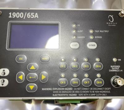 China Bently Nevada 1900/65A 167699-02 Display Module General Purpose Equipment Monitor for sale