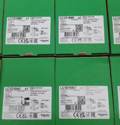 China Schneider Electric LC1D18M7 TeSys D Contactor 3 Pole 3NO AC-3 440V 18A 220VAC Coil for sale
