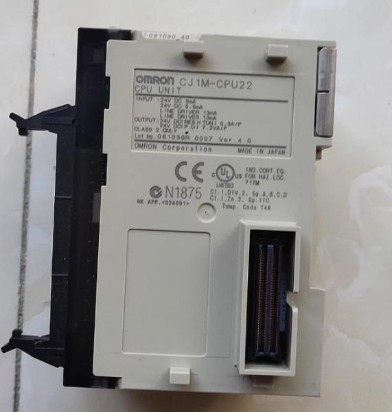 Quality Omron Spare Parts CJ1M-CPU22 SYSMAC CJ-Series CJ1M CPU Units With I/O PLC CPU for sale