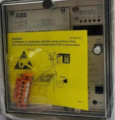 China SPAU 140 C ABB Synchro-check Relay Voltage-check Relay 50Hz 250V Ac/dc for sale