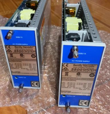 China 3500/15-05-05-00 Bently Nevada Universal AC-Stromversorgungsmodul 106M1079-01 mit 106M1081-01 Eingangsmodul zu verkaufen