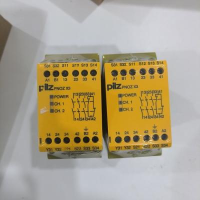 중국 PNOZ X3 774310 Pilz 안전 릴레이 24VAC 24VDC 3n/o 1n/c 1so 판매용