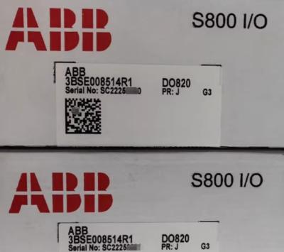 China DO820 3BSE008514R1 ABB 8-channel 230 V AC/DC Relay Output Module IP20 3A for sale