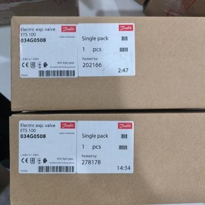 중국 034G0508 Danfoss ETS100 전자식 팽창 밸브 1-3/8" 판매용