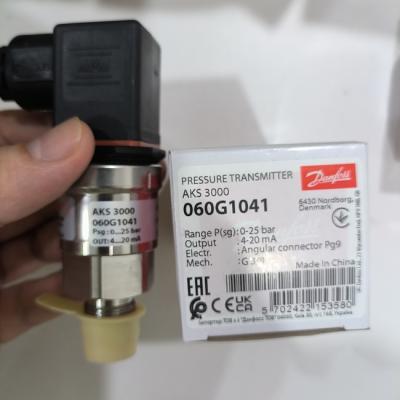중국 060G1041 Danfoss AKS3000 압력 트랜스미터 0-25Bar 0-362.5Psi 판매용