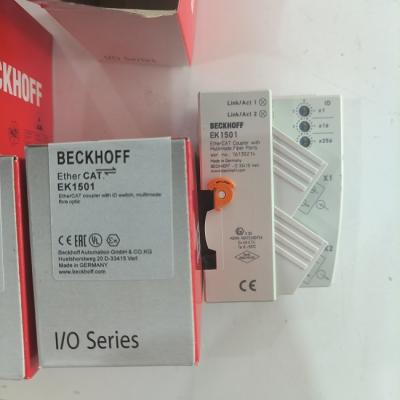 중국 EK1501 Beckhoff EtherCAT 커플러 (ID 스위치 포함) 24VDC 터미널 모듈, 최대 65,534개 판매용