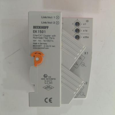 중국 EK1501 Beckhoff EtherCAT 커플러 (ID 스위치 포함) 24VDC 터미널 모듈, 최대 65,534개 판매용