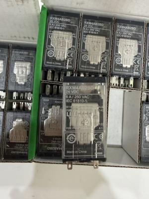 Cina RXM4AB2BD Relè miniatura Schneider 4 C/O 24 V CC 6 A LED Relè elettromeccanici in vendita