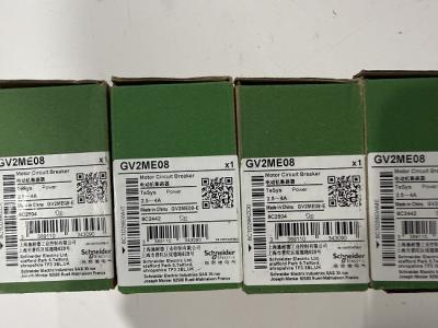 中国 GV2ME08 Schneider Electric TeSys GV2 サーキットブレーカー 熱磁気式ねじクランプ端子 販売のため
