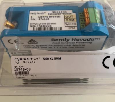 China 18745-03 Bently Nevada 3500 Kommunikations-Gateway-Modul 24 VDC IP20 2×RJ45 zu verkaufen