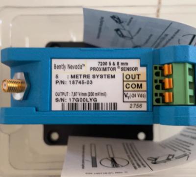 Cina 18745-03 Modulo Gateway di comunicazione Bently Nevada 3500 24 VDC IP20 2×RJ45 in vendita