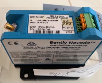 Cina 18745-03 Modulo Gateway di comunicazione Bently Nevada 3500 24 VDC IP20 2×RJ45 in vendita