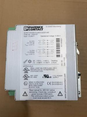 China 2320157 QUINT-DIODE12-24DC2X201X40 Phoenix Contact DIN Rail diode Module Input for sale