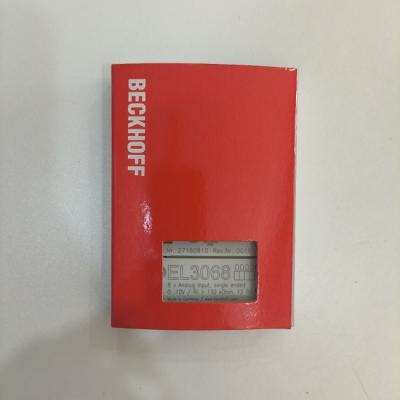 China EL3068 Beckhoff High-performance 8-channel Analog Input EtherCAT Terminal Block for sale