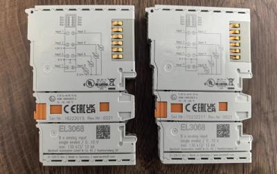 China EL3068 Beckhoff High-performance 8-channel Analog Input EtherCAT Terminal Block for sale