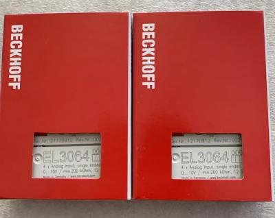 China EL3064 Beckhoff EtherCAT High-performance, 4-channel Analog Voltage Input Module for sale