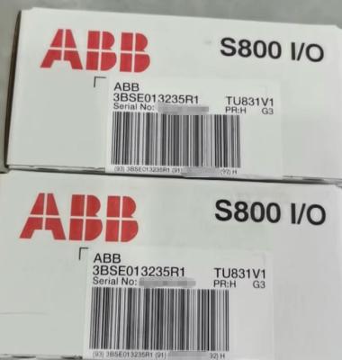 China TU831V1 3BSE013235R1 Módulo CPU de desempenho padrão ABB AC 800M Unidade terminal do módulo Sistema de E/S S800 à venda