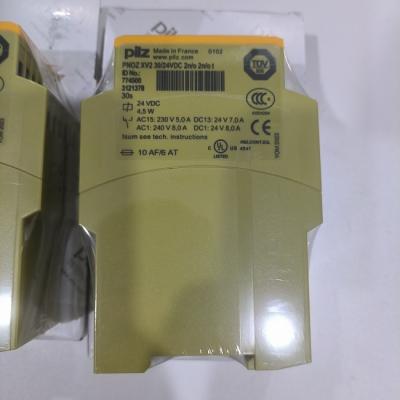 China PILZ PNOZ XV2 High-performance Safety Relay 30/24VDC with 2n/o 2n/o T Contacts and IP40 Protection for sale