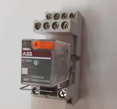 China ABB CR-M230AC4L Plug-in Relay Module with 4 NO Contacts 230V AC Coil High Reliability Control Relay for sale