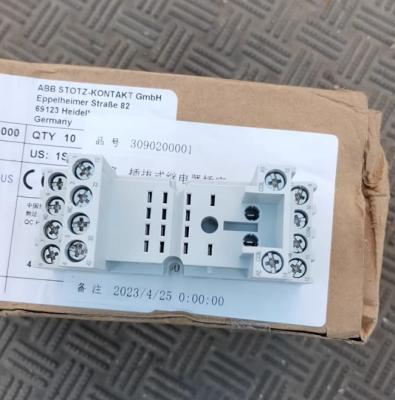 China ABB CR-M4SS Plug-in Relay Module with Spring Terminal Four Conversion Contact and Tool-free Quick Wiring for sale