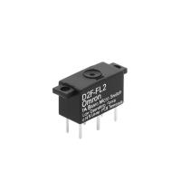 China D2F-FL2 Omron 1A Basic Micro Switch Low Operating Force 0.74 N Hinge Roller Lever PCB Terminals for sale