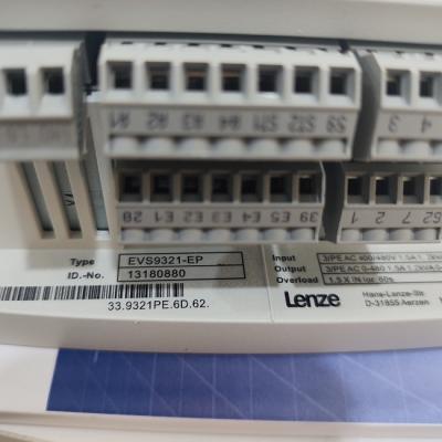 China EVS9321-EP Lenze 1.5 kW AC Vector Drive integrated PLC offering precise motor control for sale