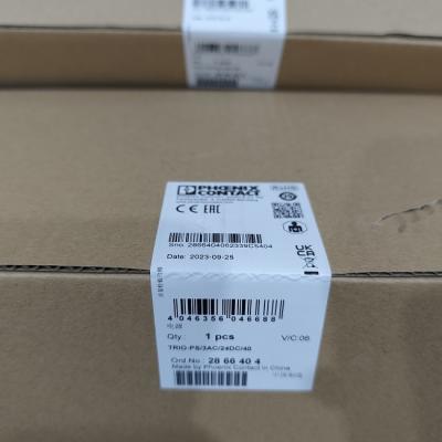 China 2866404 Phoenix Contact Safety Relay Module 24V DC DIN Rail Mount Industrial Automation for sale