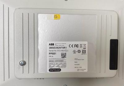 China PP881 3BSE092978R1 ABB Touch Panel Display for Industrial Automation Systems for sale