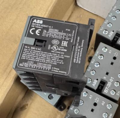 China B7-30-01 ABB Mini Contactor Compact 3 Pole Contactor with Flat Pin Connection for Industrial Motor Control Applications for sale