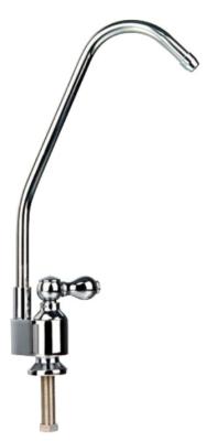 Cina Rubinetto argenteo dell'acqua potabile del lavandino di cucina, piattaforma - rubinetto/rubinetto montati del collo d'oca in vendita