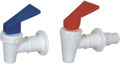 Cina Rubinetto dell'acqua fredda e caldo in bottiglia piccola plastica dell'erogatore con la maniglia rossa o blu in vendita