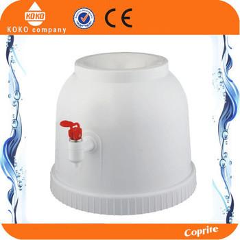 China Food Grade Plastic Filtered Water Dispenser Base Roundness Power Free for sale