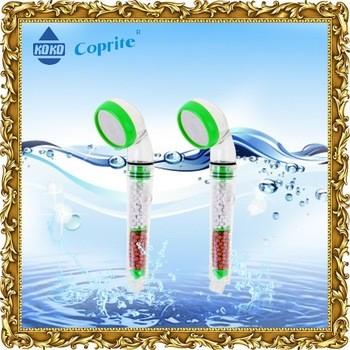 China Skin Care Hand Held Shower Head Water Filter Normal Water Pressure for sale