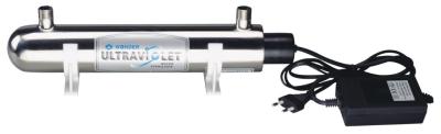 Cina sterilizzatore uv del marinaio/acquario dell'acqua salata 6w con 8000 ore di morsetto della plastica in vendita