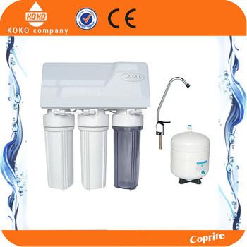 Chine Système de filtration de l'eau d'osmose d'inversion d'Undersink avec le filtre d'eau de RO d'indicateur de pression à vendre