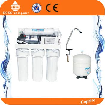 China Hand Gelijke van het de Filtratiesysteem van het Omgekeerde Osmosewater het Waterfilter van Pur met Plastic Tank 3,2 Te koop
