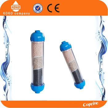 China 10 inch Clean Plush Copper 3 Stage Water Filter Cartridges Whole House For Residential Water Treatment for sale