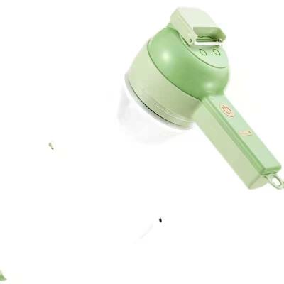 China Handheld electric vegetable cutter with 3pcs PEVA freezer  bag and 1pc cleaning cloth for sale