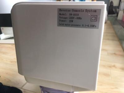 China 50GPD RO Water Purifier Reverse Osmosis Water Filtration System with Dust Cover for sale