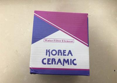 Cina Filtro ceramico ceramico dalla sostituzione della cupola dell'elemento filtrante del vaso bianco dell'acqua minerale in vendita