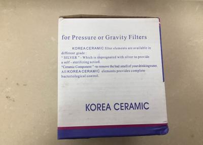 Cina Filtro ceramico ceramico dalla sostituzione della cupola dell'elemento filtrante del vaso bianco dell'acqua minerale in vendita