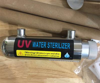 China het Roestvrije staal van de Ultraviolette van 4W 0.25GPM 304 het Systeem Waterreiniging Te koop