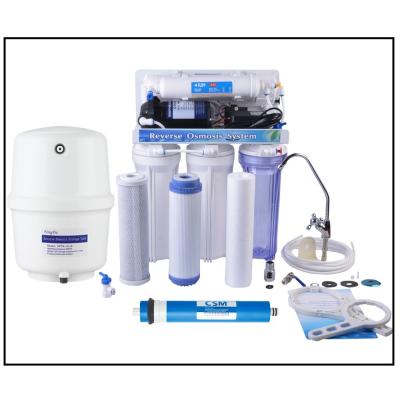 Cina Fasi bianche KK-RO50G-A del sistema 5 di filtrazione dell'acqua di osmosi inversa di Undersink in vendita